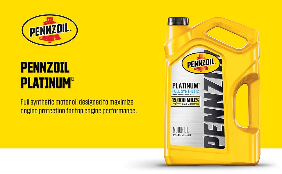 Pennzoil Platinum® Full Synthetic Motor Oil In Abu Dhabi - Spare In ...